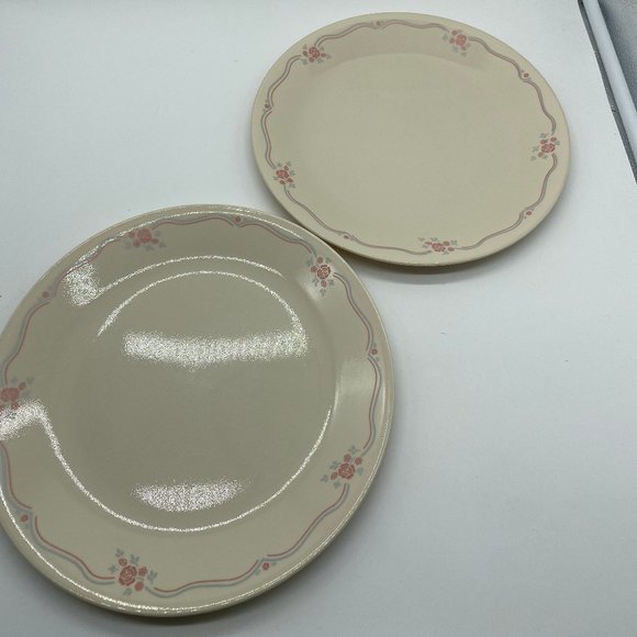 Corelle | Dining | 2 Vintage Corelle English Breakfast Dinner Plate ...